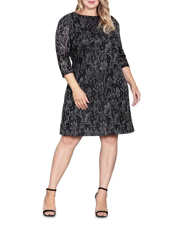 STANDARDS & PRACTICES Printed Shift Dress