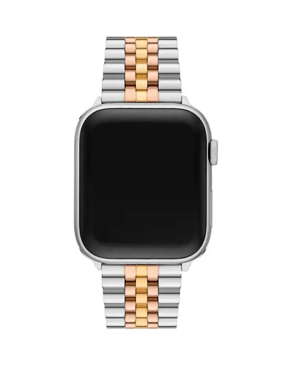Michael Kors Tri-tone Stainless Steel Apple Watch Band