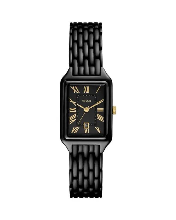 Fossil Raquel 23mm X 38mm Watch - Black