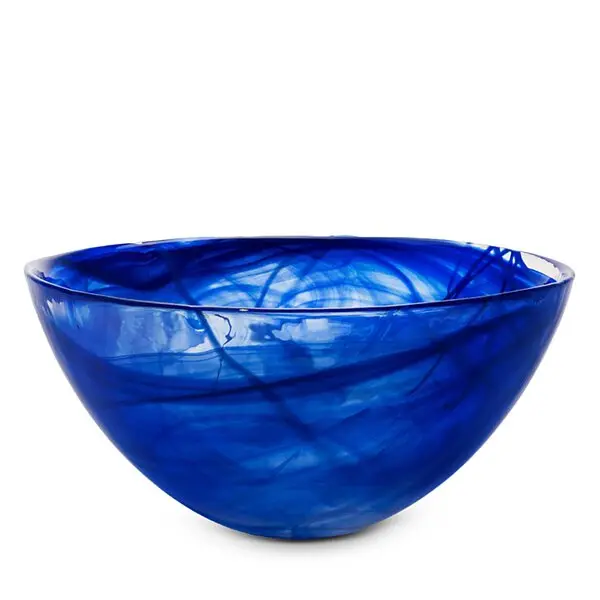 KOSTA BODA Medium Contrast Bowl - Blue