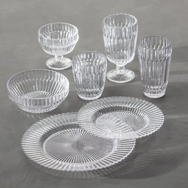 FORTESSA Archie 12 Piece Dinnerware Set - Clear