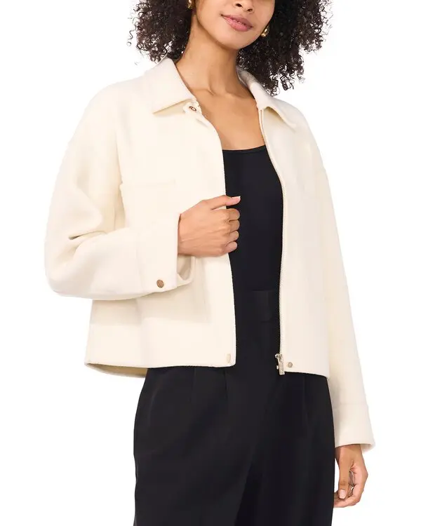 Vince Camuto Slouchy Patch Pocket Jacket