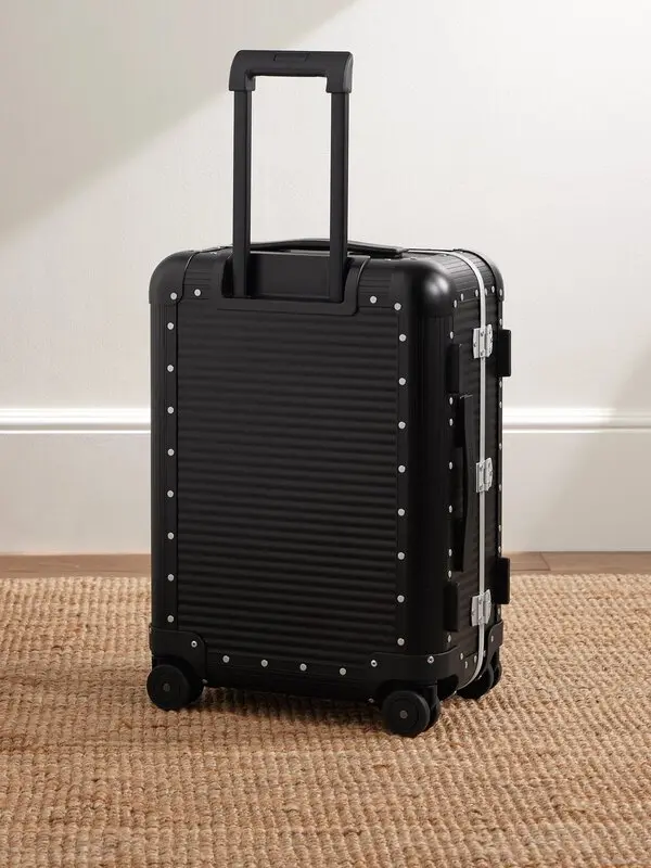 FPM MILANO Bank Spinner 55cm Aluminium Suitcase - Black