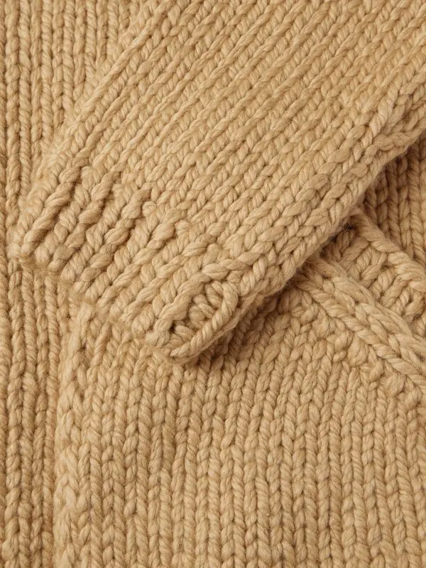 FEDERICO CURRADI Ribbed Wool Cardigan