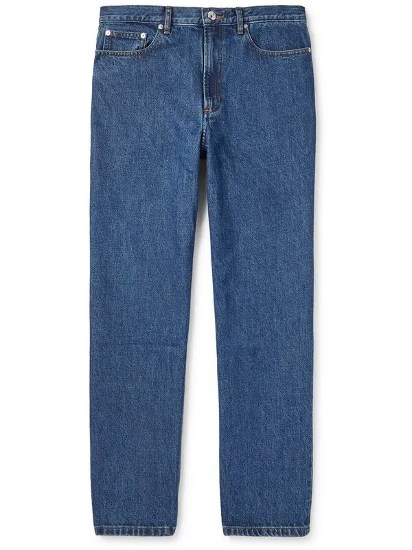 A.p.c. Martin Straight-leg Organic Jeans - Blue