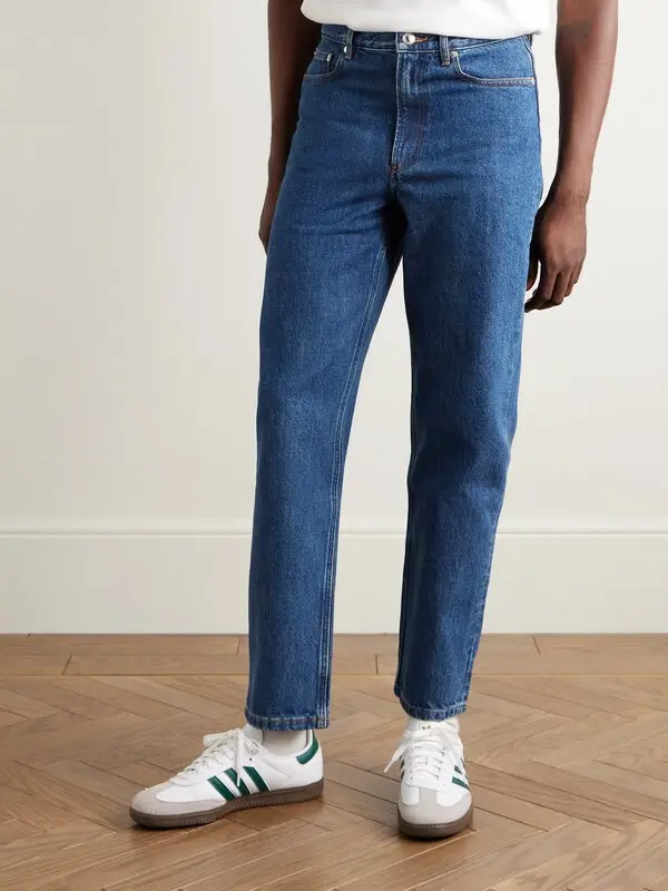 A.p.c. Martin Straight-leg Organic Jeans - Blue