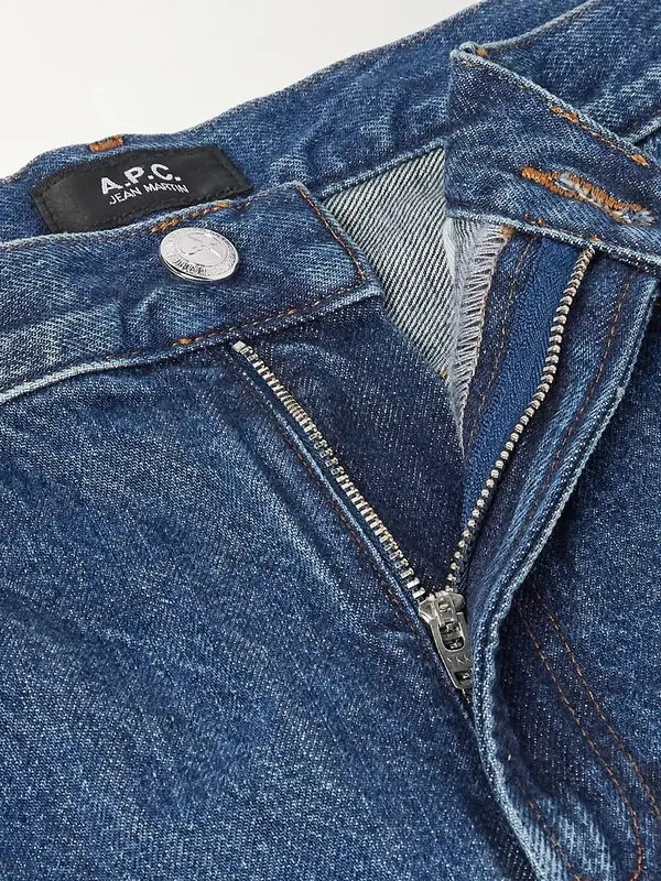A.p.c. Martin Straight-leg Organic Jeans - Blue