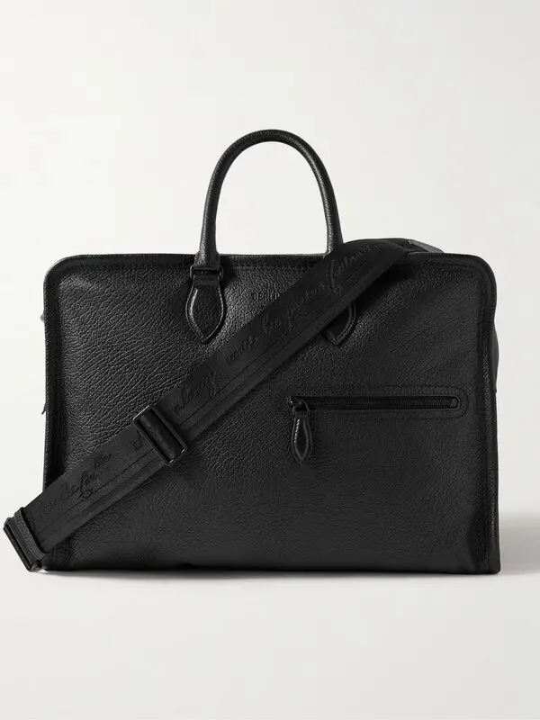 Berluti Jour Pillow Full-grain Leather Weekend Bag