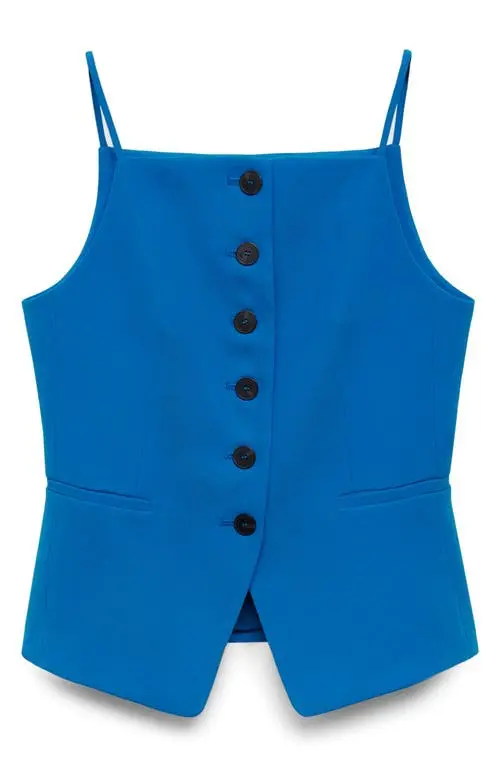 Mango Button-front Top