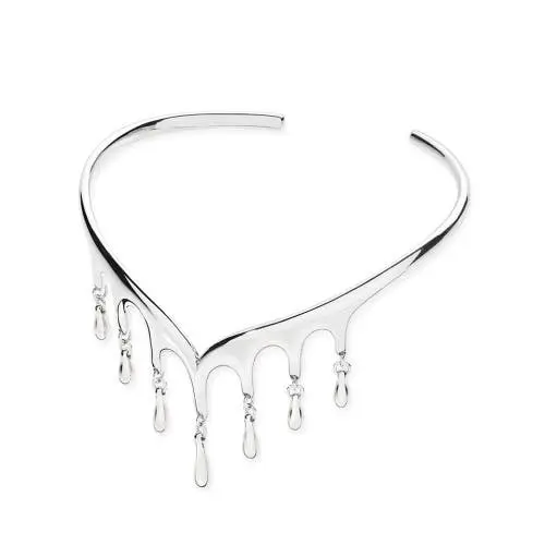 LUCY QUARTERMAINE Waterfall Cuff - Sterling Silver