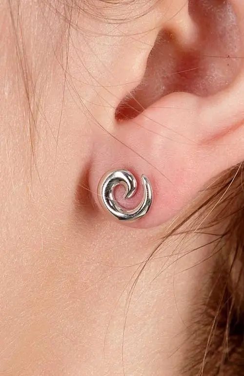 LUCY QUARTERMAINE Swirl Studs