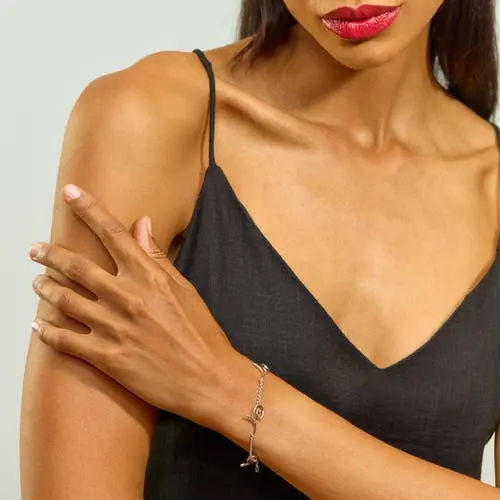 LUCY QUARTERMAINE Q Bracelet - Sterling Silver