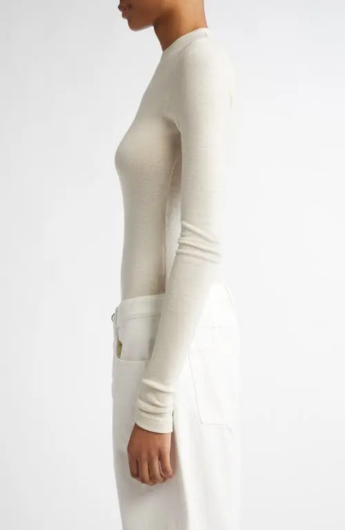 JIL SANDER Virgin Wool Crewneck Top
