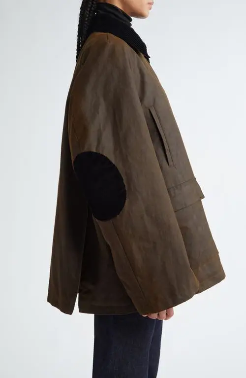 TOTEME Country Waxed Organic Cotton Chore Jacket