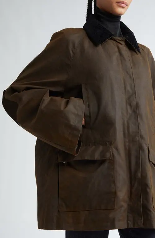 TOTEME Country Waxed Organic Cotton Chore Jacket