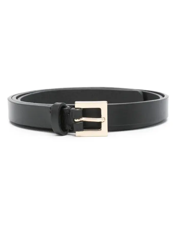 Fabiana Filippi Leather Belt - Black