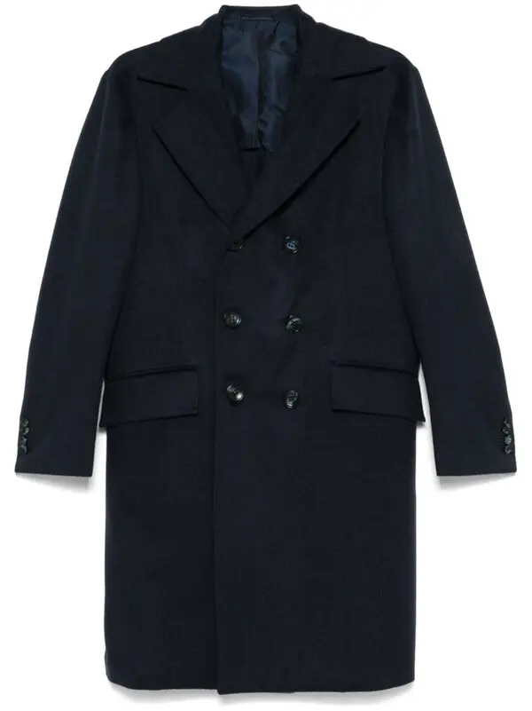 Kiton Felted Cashmere Coat