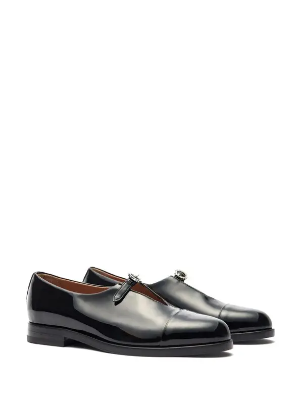SCAROSSO Vittoria Loafers - Black