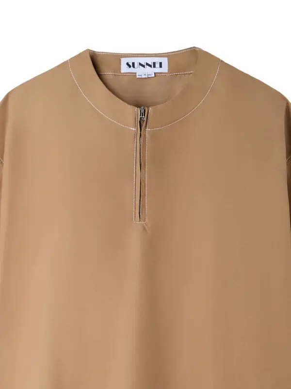 Sunnei Zip-up T-shirt