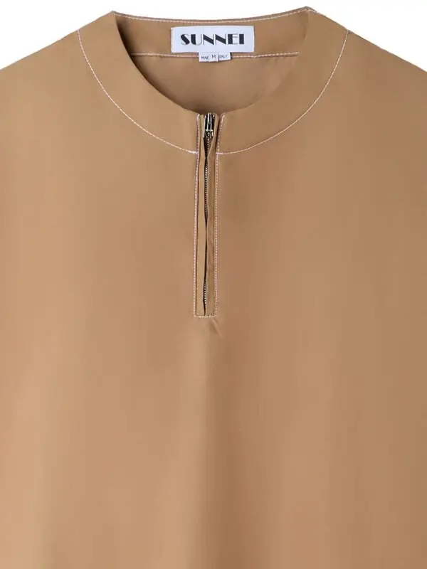 Sunnei Zip-up T-shirt