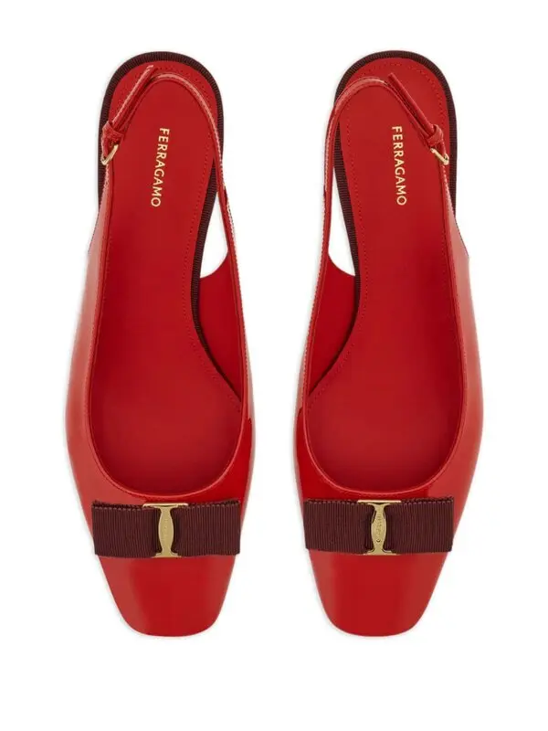 FERRAGAMO 30mm Vara Slingback Pumps