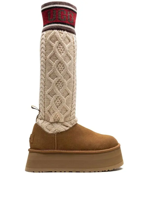 UGG Classic Sweater Letter Boots