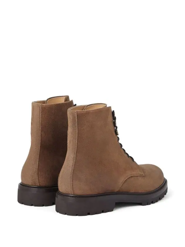 Brunello Cucinelli Lace-up Ankle Boots