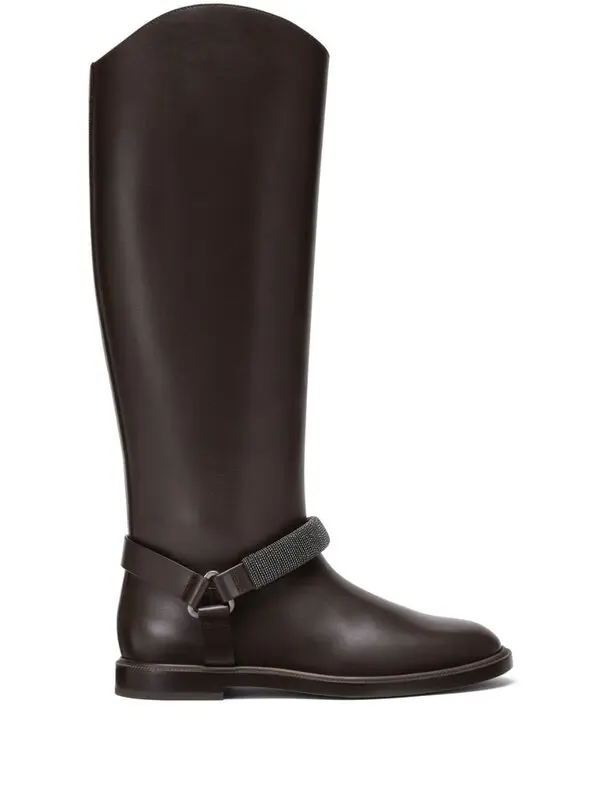 Brunello Cucinelli Leather Boots