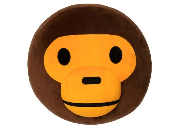 A BATHING APE Baby Milo Cushion