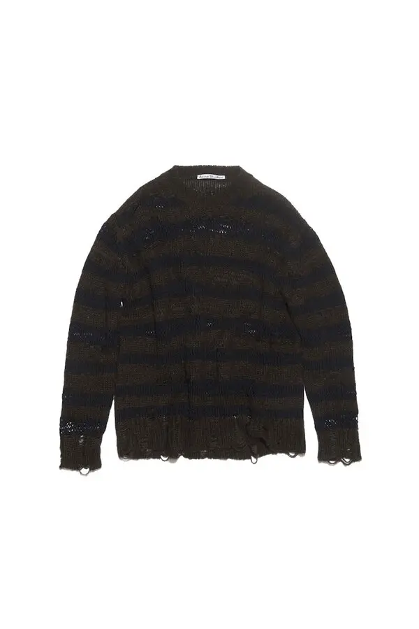 Acne Studios Distressed Stripe Jumper