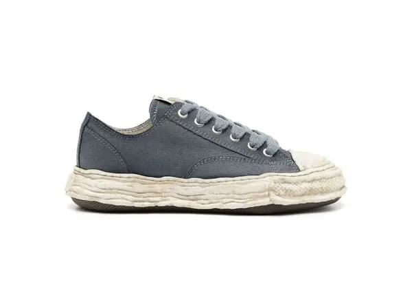 Mihara Yasuhiro Peterson 23 Og Sole Canvas Low Top Sneaker - Black