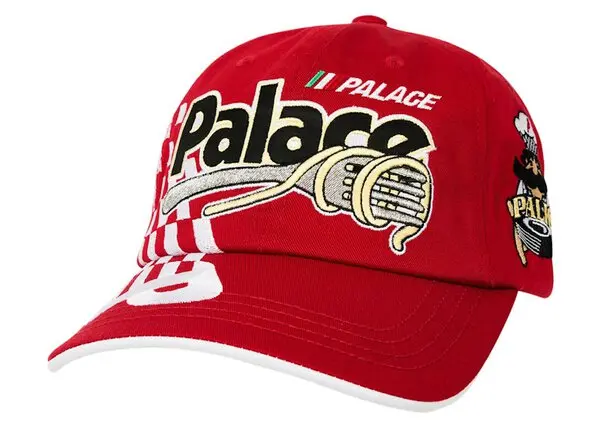 PALACE Palello 6panel Cap - Red