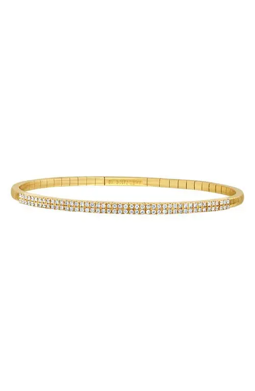 Bony Levy Audrey Diamond Stretch Bracelet - 18k Yellow Gold