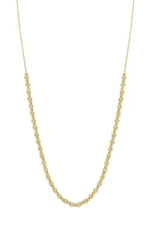Bony Levy Monaco Diamond Frontal Necklace - 18k Yellow Gold