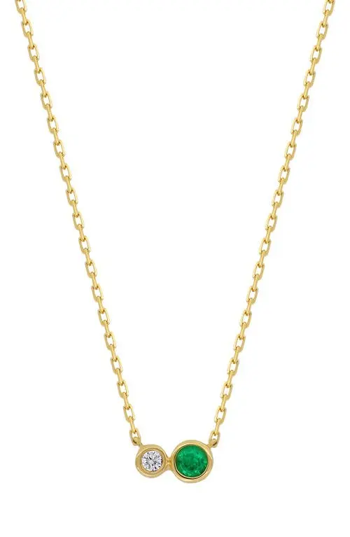 Bony Levy El Mar Pendant Necklace - 18k Yellow Gold - Emerald