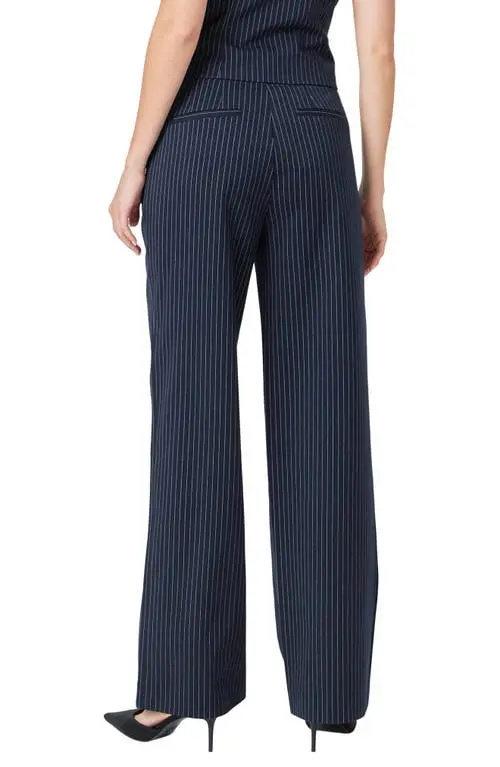 Endless Rose Stripe Pleated High-waisted Pants