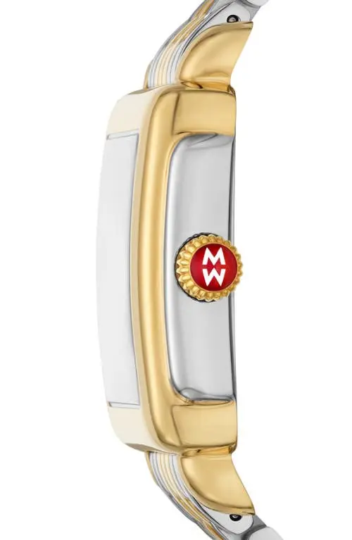 Michele Deco Madison Mid Diamond Bracelet Watch