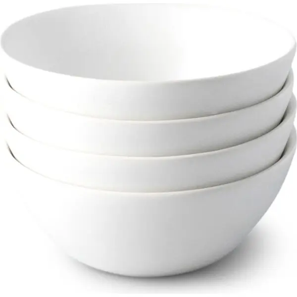 FABLE The Dessert Set Of 4 Bowls - Cloud White