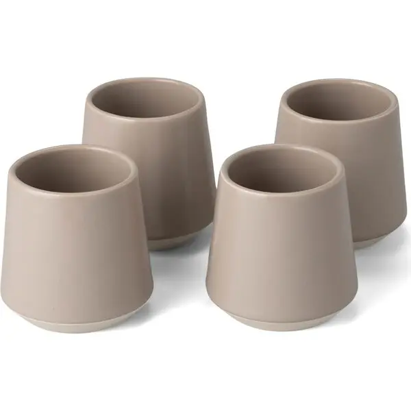 FABLE The Cups Set Of 4 Cups - Desert Taupe