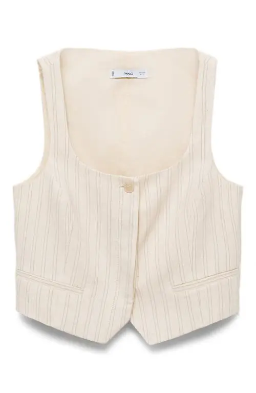 Mango Striped Vest