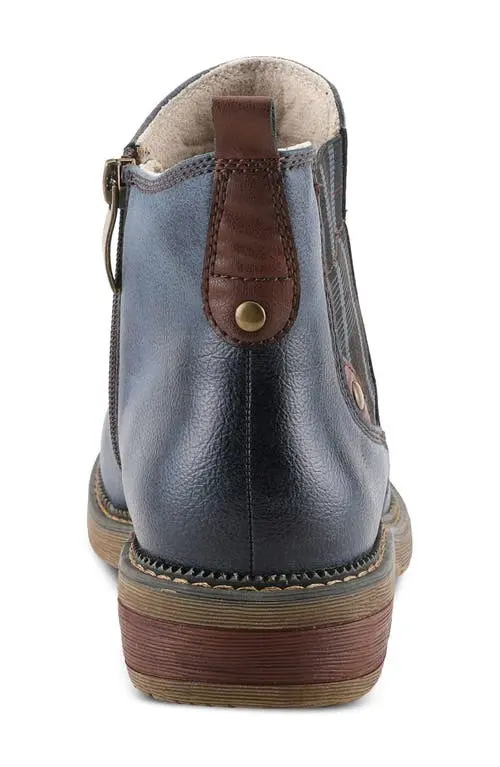 SPRING STEP SHOES Nonia Water Resistant Chelsea Boot - Navy