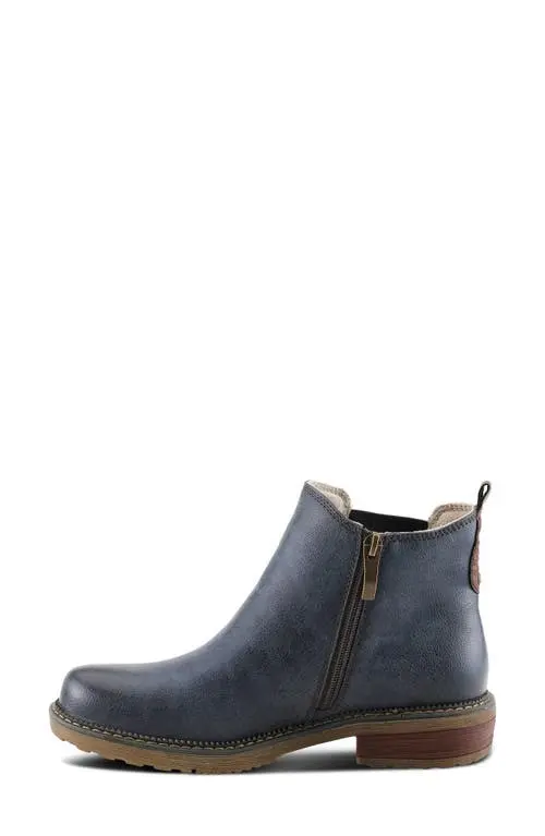 SPRING STEP SHOES Nonia Water Resistant Chelsea Boot - Navy