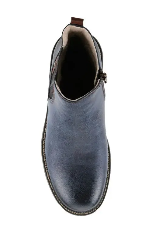 SPRING STEP SHOES Nonia Water Resistant Chelsea Boot - Navy