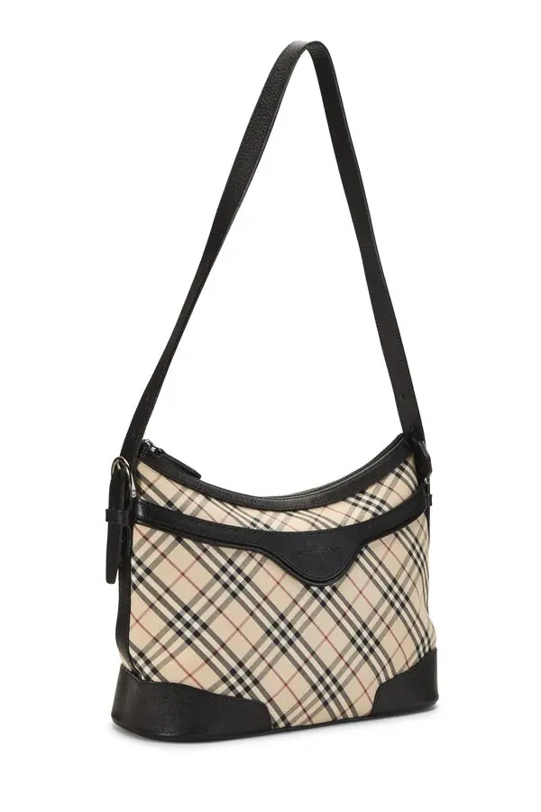 Burberry House Check Jacquard Shoulder Bag
