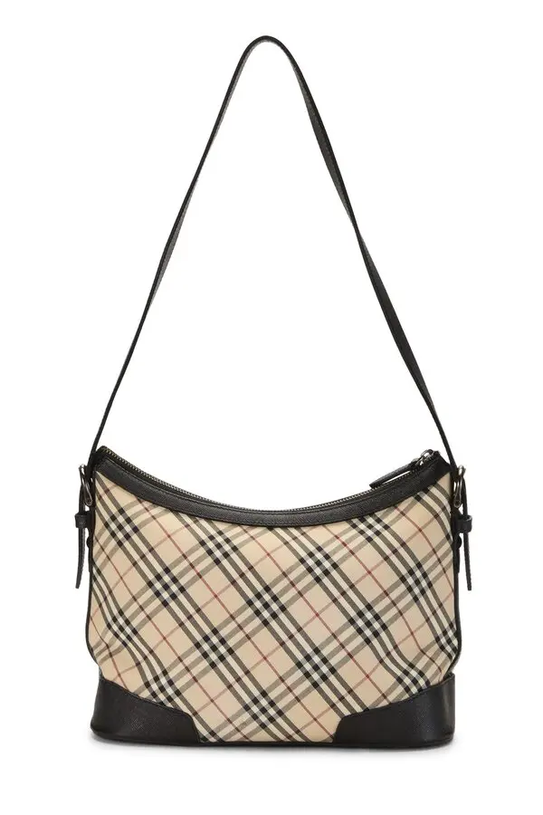 Burberry House Check Jacquard Shoulder Bag