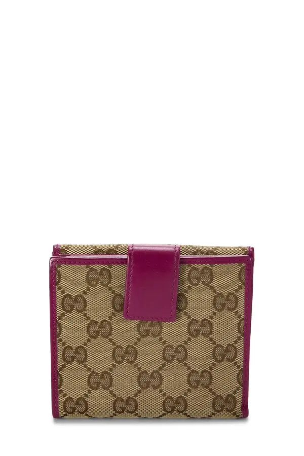 Gucci Original Gg Canvas French Wallet
