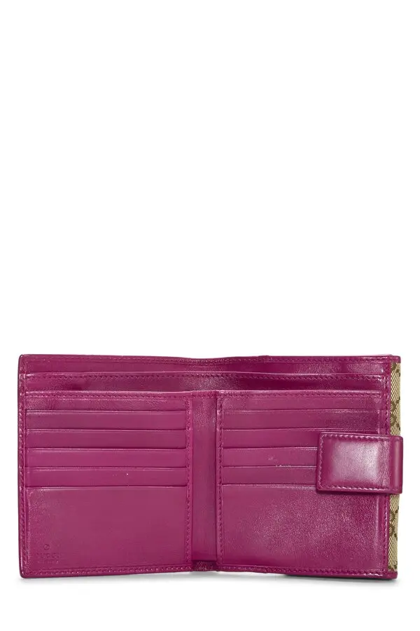 Gucci Original Gg Canvas French Wallet