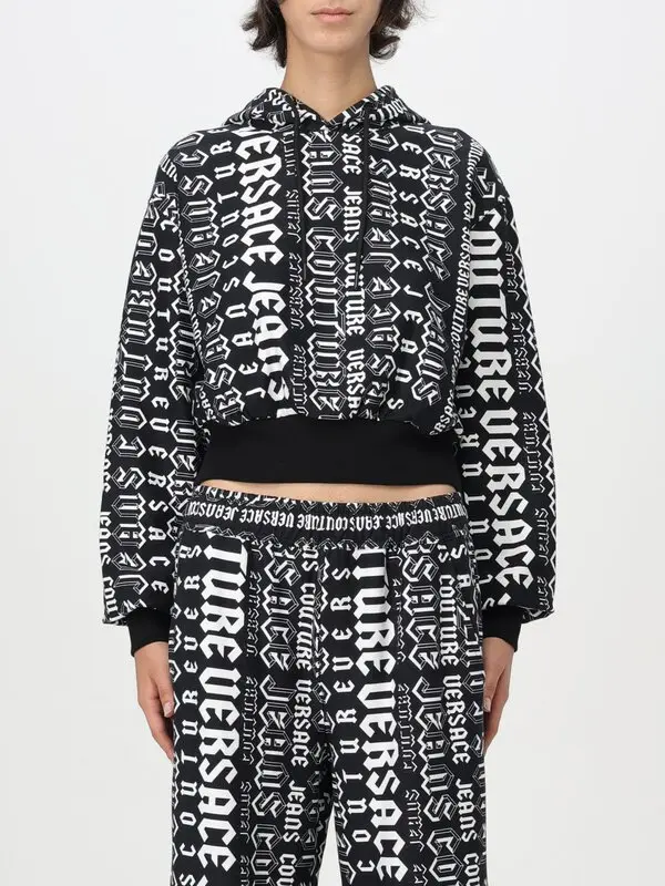Versace Printed Sweatshirt - Black