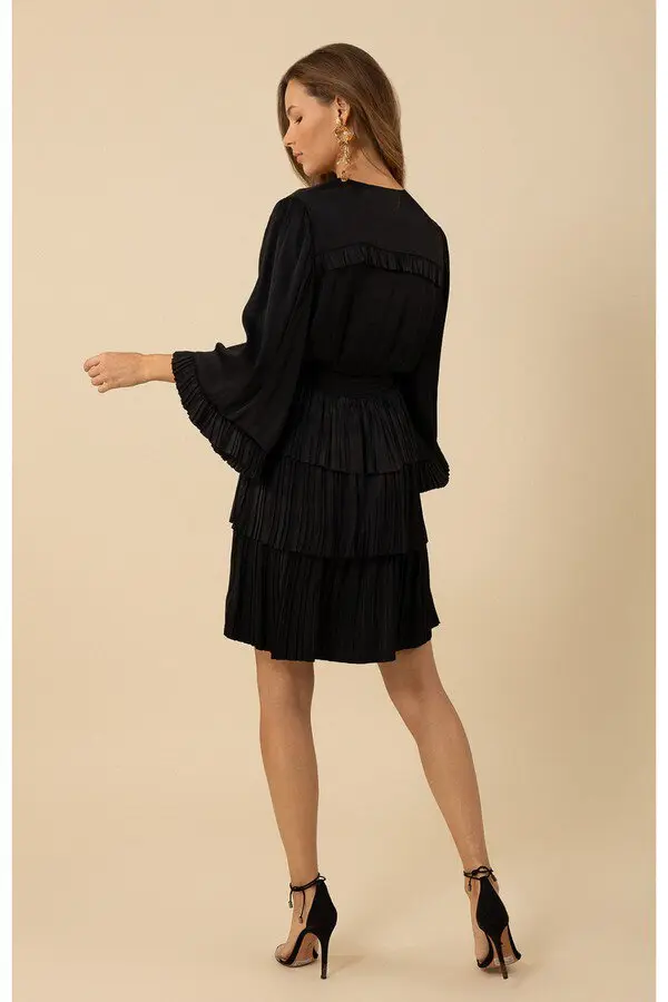 Hale Bob Esmeralda Solid Mini Dress