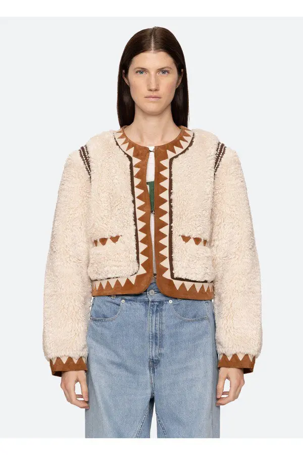 Sea Ginevra Faux Fur Jacket